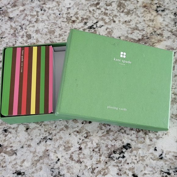 kate spade | Games | Kate Spade Green Playing Cards Set Only One Set Of ...